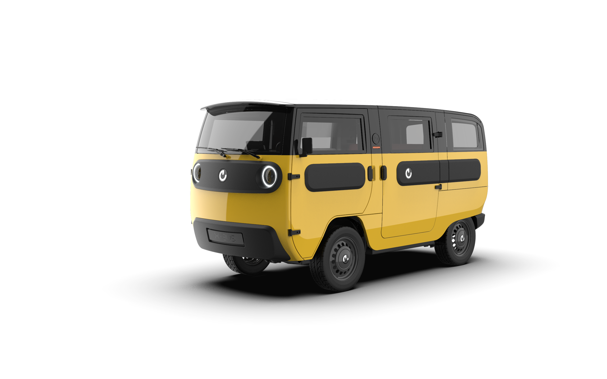 XBUS_Standard_Bus_yellow_front • Felix Automobile GmbH